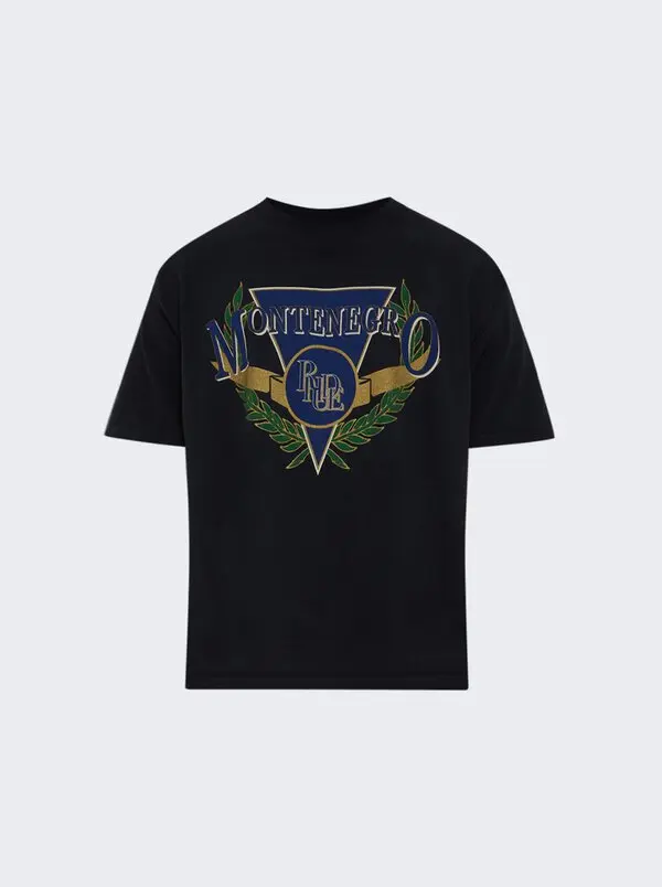 Rhude Montenegro Regatta Tee Vintage And Navy - Black