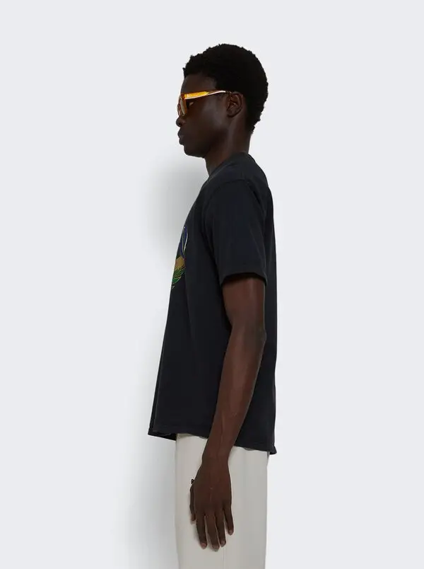 Rhude Montenegro Regatta Tee Vintage And Navy - Black
