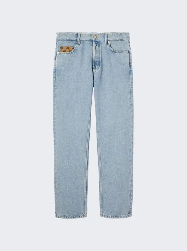 Gucci Regular Washed Denim Jeans