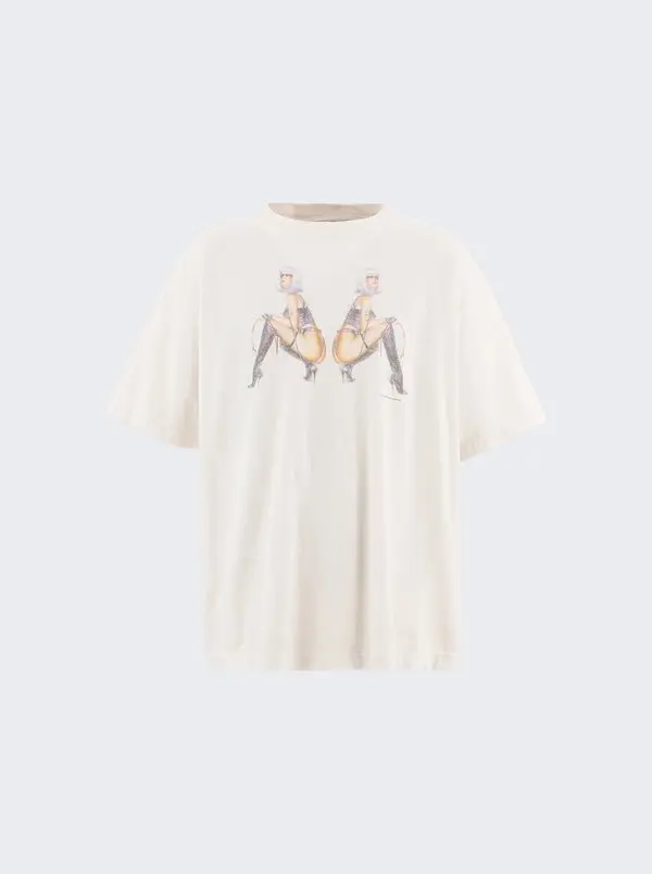 SAINT MXXXXXX X Sorayama Ladies Tee - White