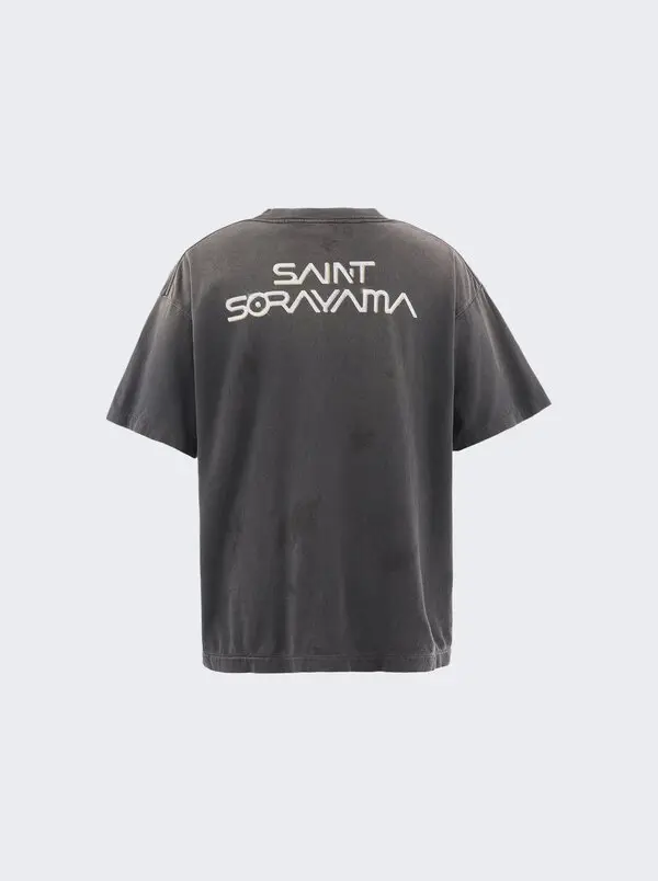 SAINT MXXXXXX X Sorayama T-rex Tee - Black
