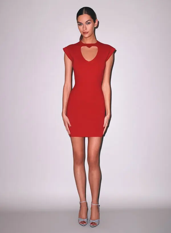 Fleur Du Mal Matchmaker Knit Mini Dress