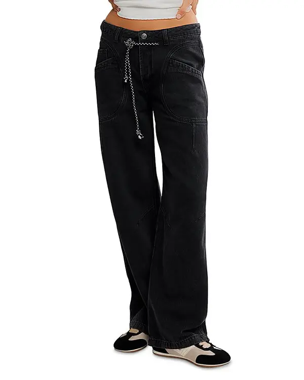 Free People Love Language Boyfriend Jeans