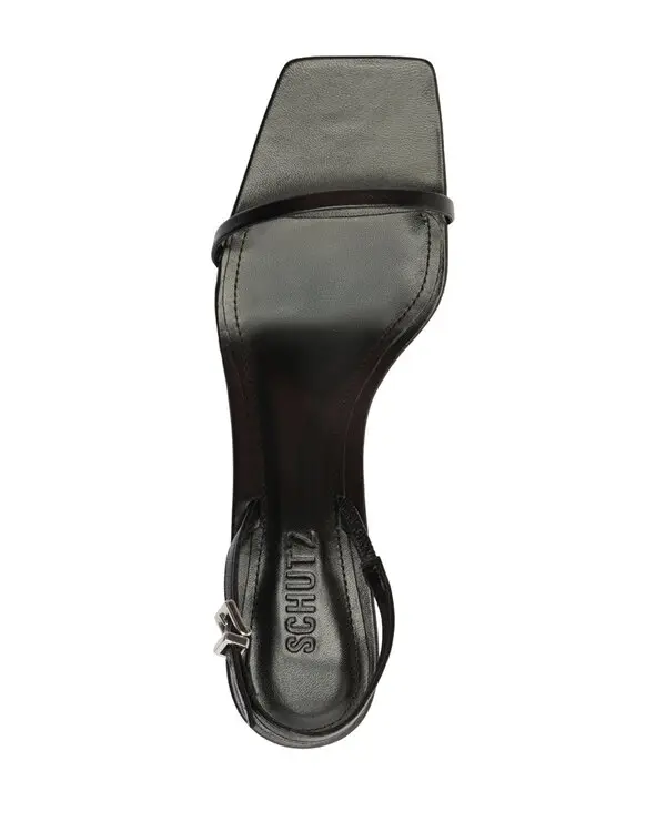 Schutz Judith Slingback Sandals - Black