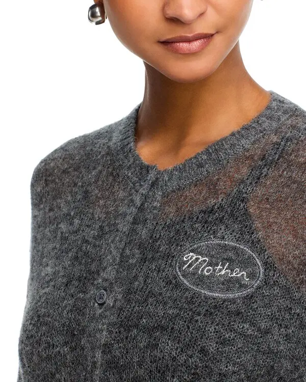 MOTHER The Crop Cardigan Sweater