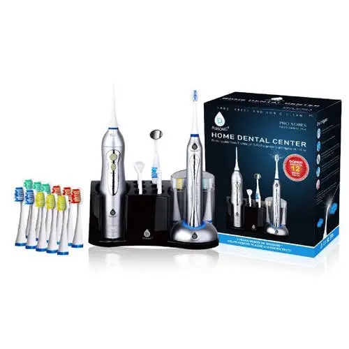 PURSONIC Sonic Toothbrush & Rechargeable Water Flosser - Multicolor
