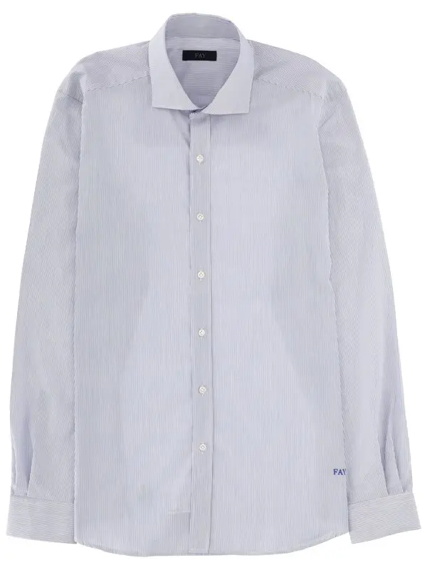 FAY Oxford" Shirt - Blue