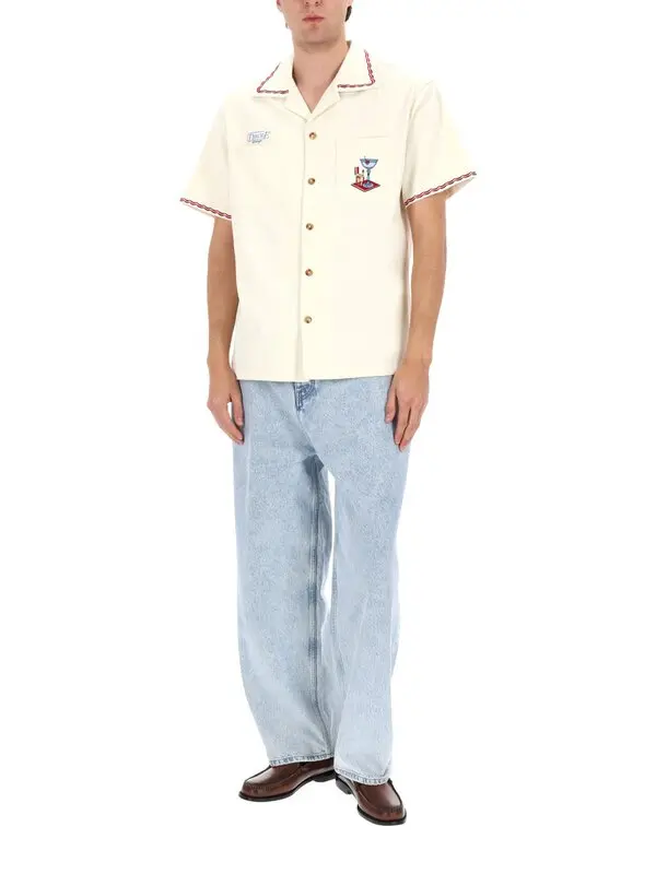 Drole De Monsieur Baggy Fit Jeans - Denim