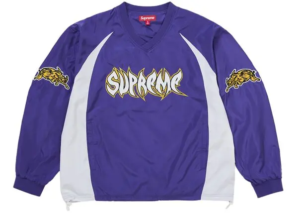 Supreme Warthog Warm Up Pullover - Purple