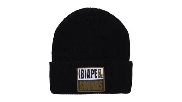 BAPE Ape Sounds Knit Cap - Black
