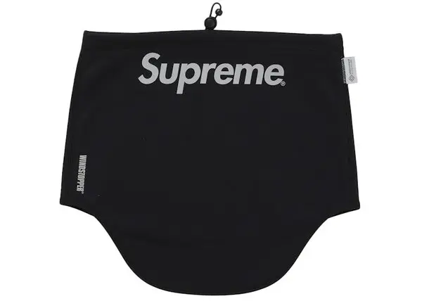 Supreme Windstopper Neck Gaiter - Black