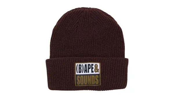 BAPE Ape Sounds Knit Cap - Brown