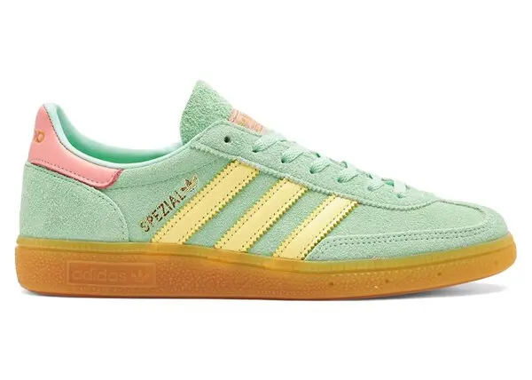 Adidas Handball Spezial Sneakers - Clear Mint/almost Yellow/semi Pink Spark