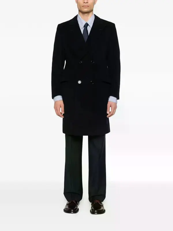 A.N.G.E.L.O. VINTAGE CULT Wool Double-breasted Coat