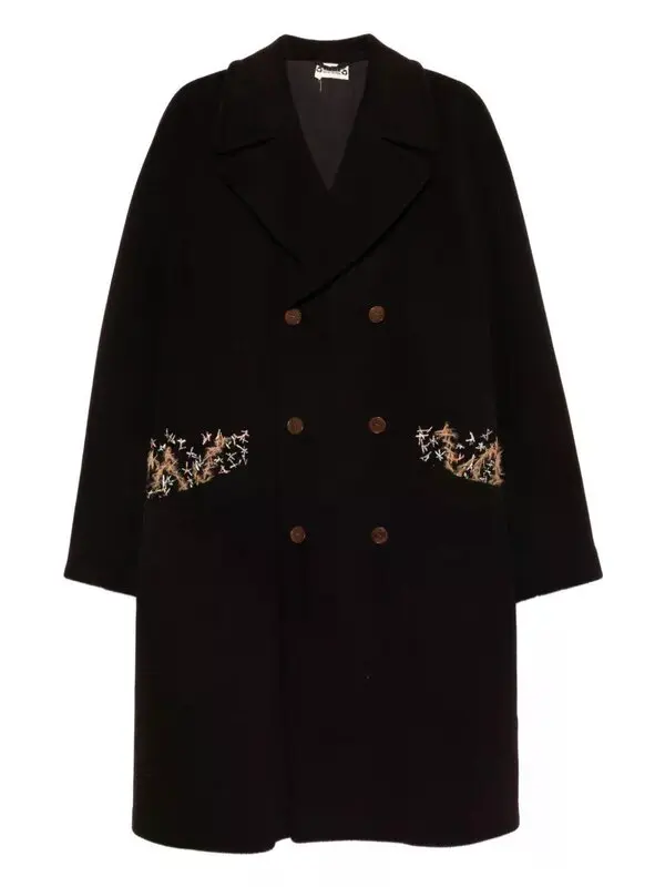 A.N.G.E.L.O. VINTAGE CULT Embroidered Wool Coat