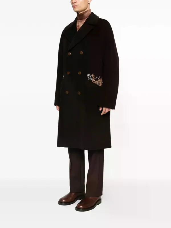 A.N.G.E.L.O. VINTAGE CULT Embroidered Wool Coat