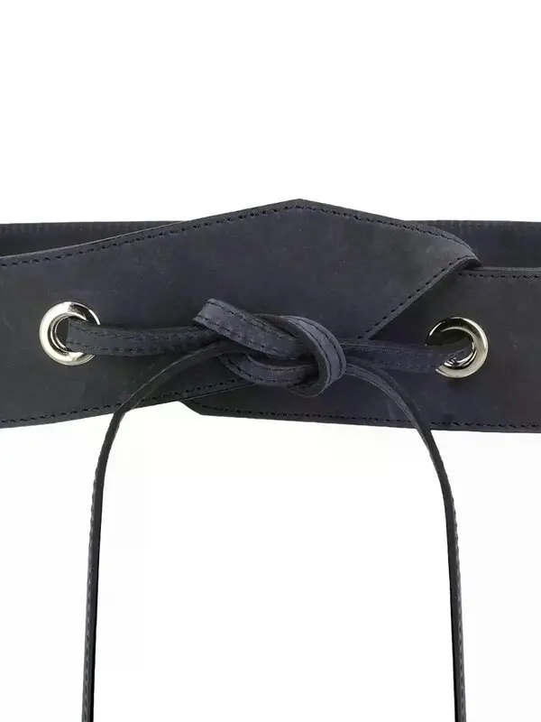 Paloma Wool Knot-detail Leather Belt