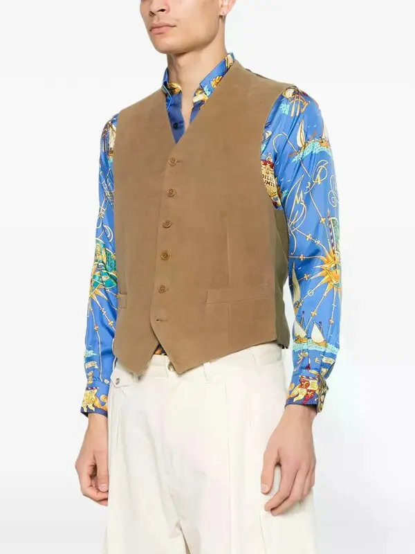 ROMEO GIGLI Two-tone Waistcoat