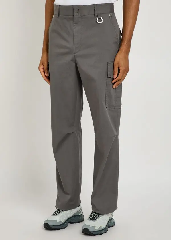 Moncler Stretch-cotton Cargo Trousers