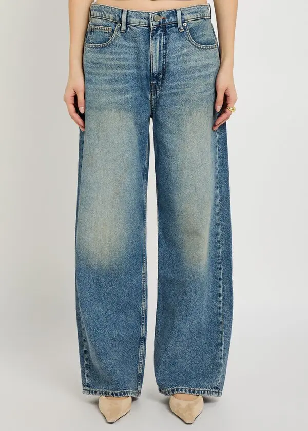 Good American Good Standard Straight-leg Jeans - Blue