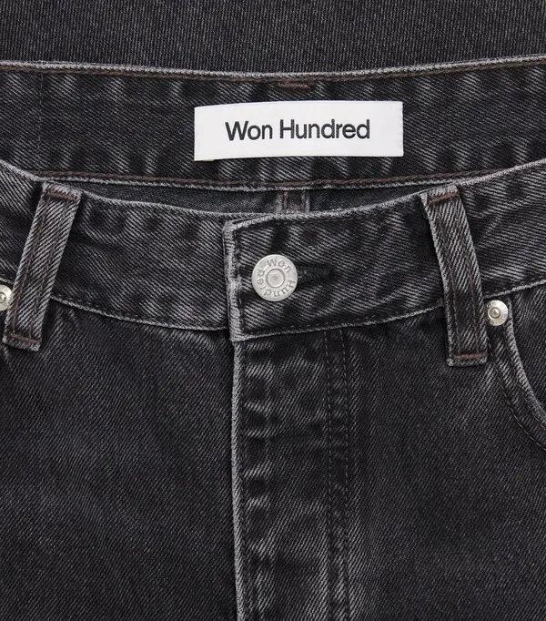 WON HUNDRED Steve Relaxed Jeans - Grey
