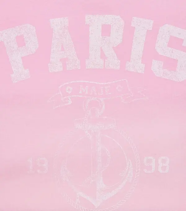 Maje Cotton Paris T-shirt