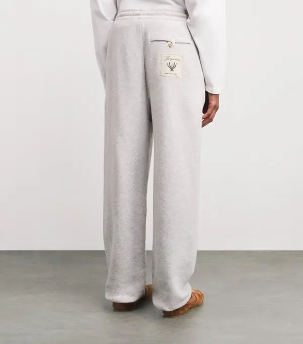 Jacquemus Cotton Torneo Sweatpants - Grey