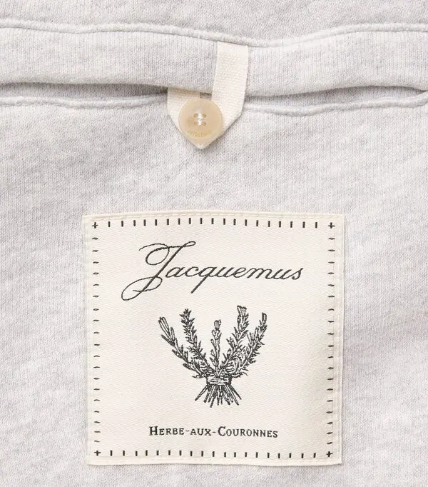 Jacquemus Cotton Torneo Sweatpants - Grey