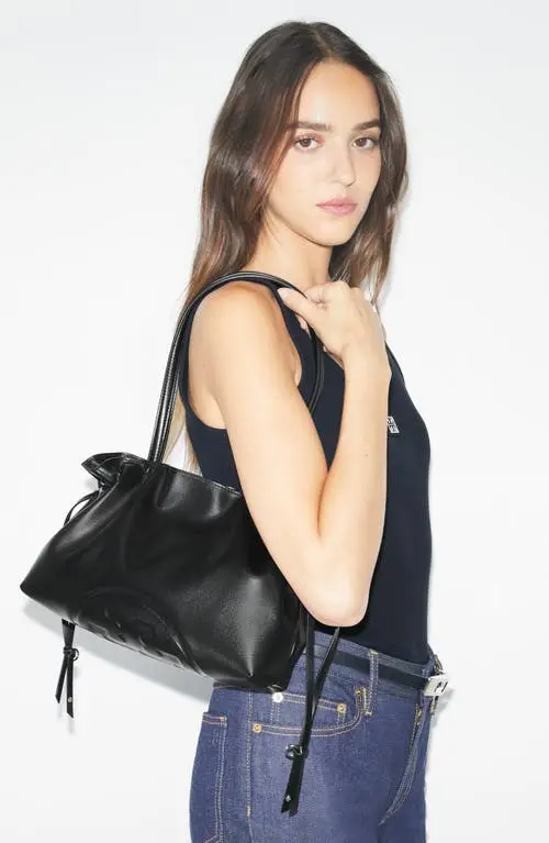 Tory Burch Ella Drawstring Tote - Black