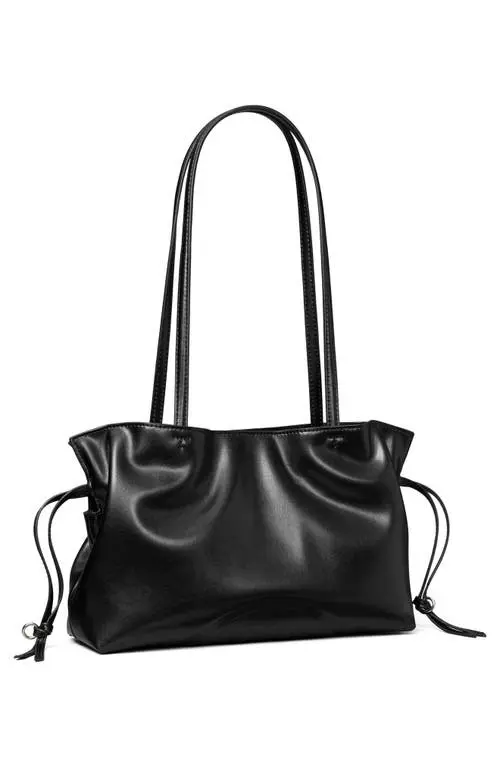 Tory Burch Ella Drawstring Tote - Black