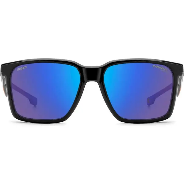 Carrera Eyewear X Ducati Rectangular Sunglasses - Black/white/blue