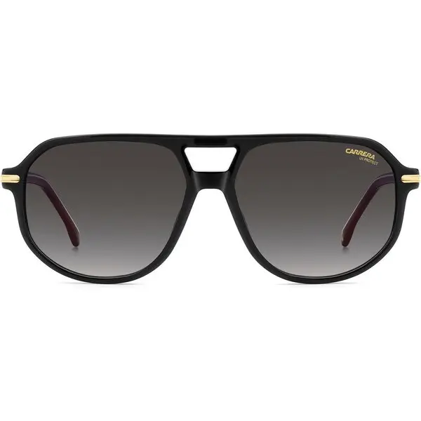 Carrera Eyewear 59mm Gradient Navigator Sunglasses - Black Red/dark Grey Sf