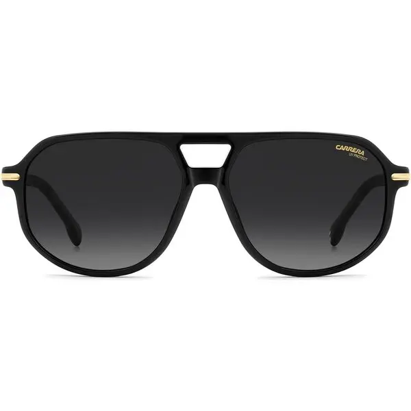 Carrera Eyewear 59mm Gradient Navigator Sunglasses - Black/dark Grey Sf