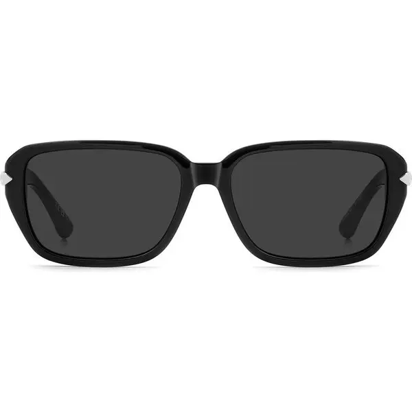Isabel Marant 58mm Rectangular Sunglasses - Black/grey