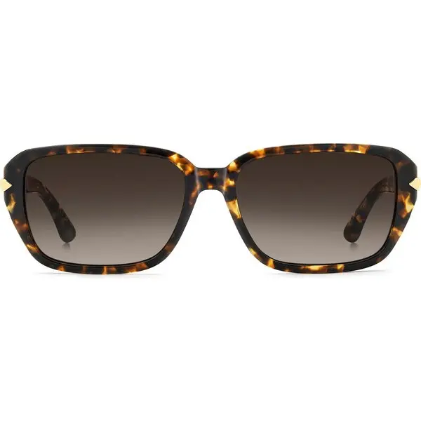Isabel Marant 58mm Rectangular Sunglasses - Havana/brown Sf