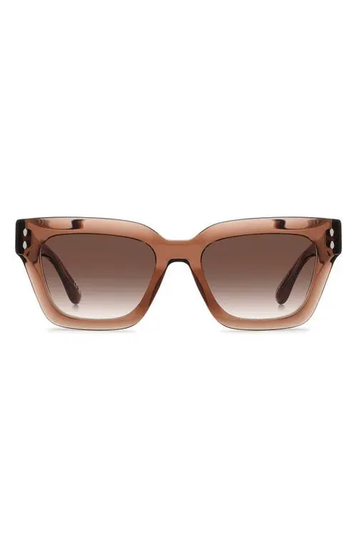 Isabel Marant 53mm Cat Eye Sunglasses - Brick/red Sf
