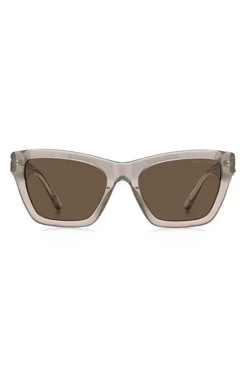 Marc Jacobs 54mm Cat-eye Sunglasses - Beige/brown