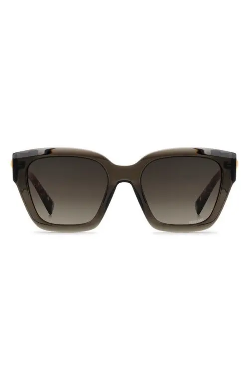 Missoni 53mm Square Sunglasses - Grey/brown