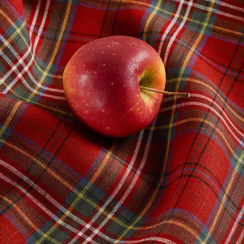 Solino Home Linen Round Tablecloth For Dining Table