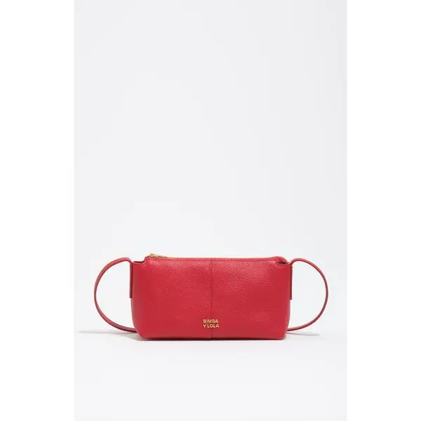 Bimba Y Lola Mini Leather Crossbody Bag - Red