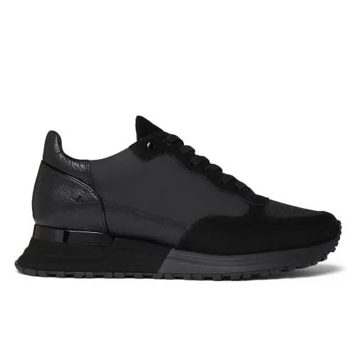 MALLET Popham Luxe Gloss Sneakers - Black