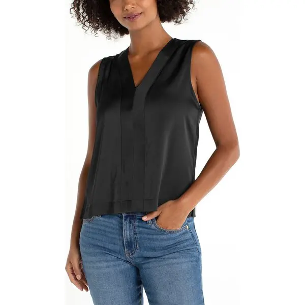 LIVERPOOL Sleeveless Satin Top