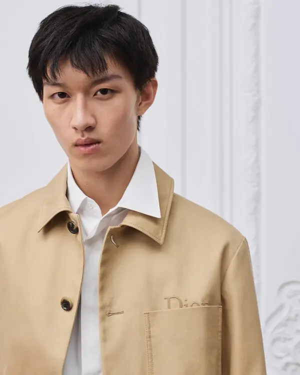 Dior Workwear Jacket With Embroidery
