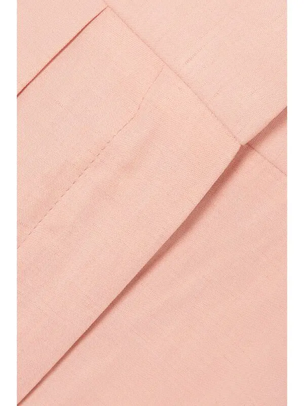 Stella McCartney Pleated Woven Straight-leg Pants