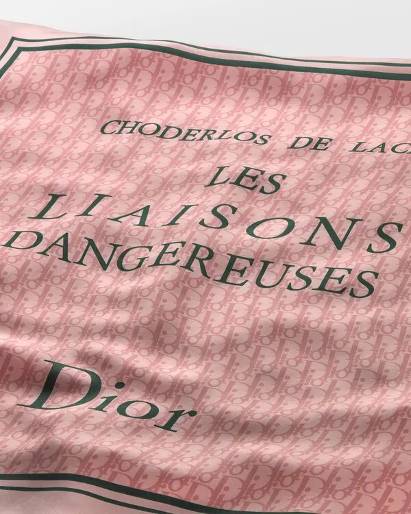 Dior Book Cover 70 Square Scarf