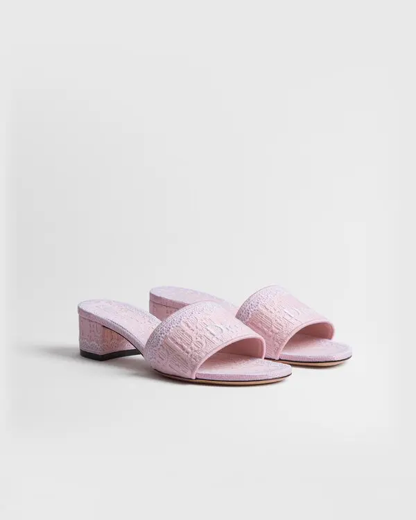 Dior Amour Dentelle Heeled Slide