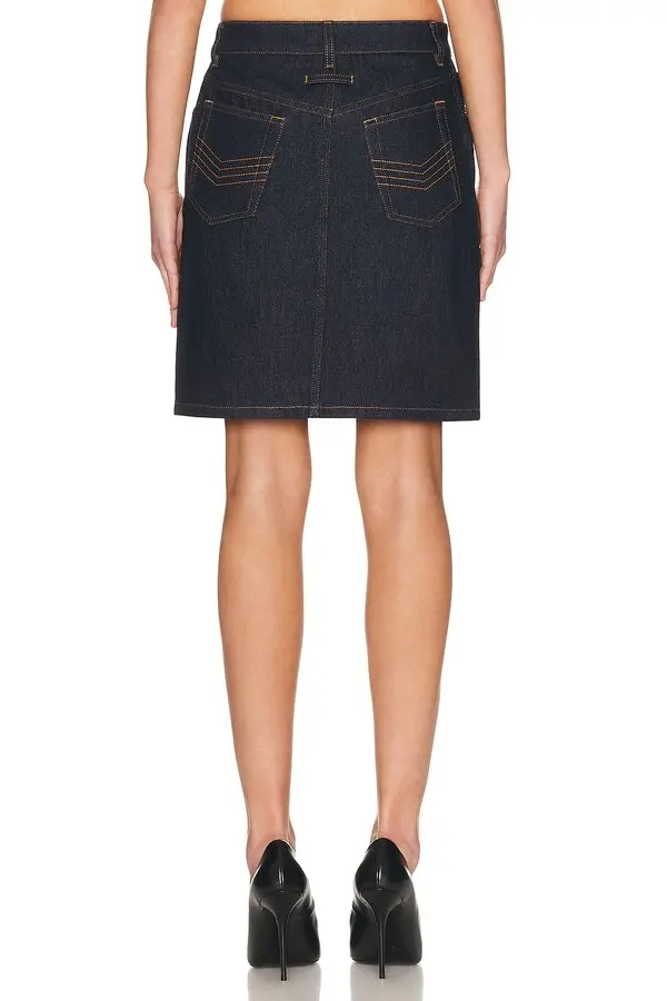 JEAN PAUL GAULTIER Denim Mini Skirt