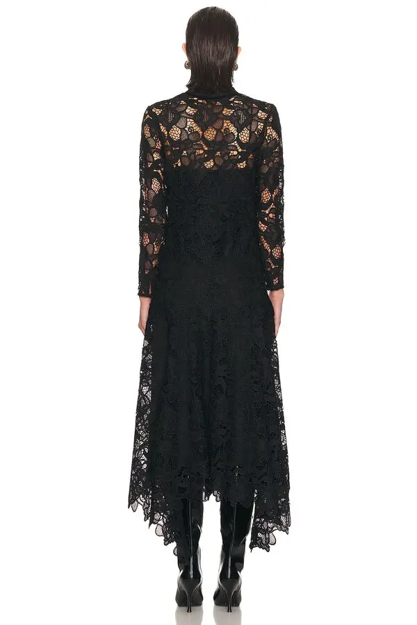 Alexis Camila Lace Dress - Black