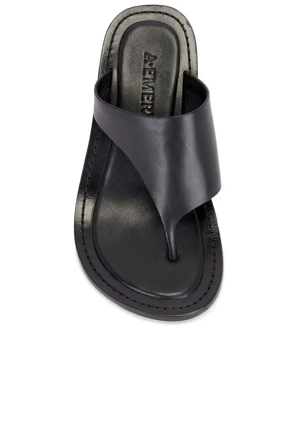 A.emery Hardie Heeled Sandal - Black