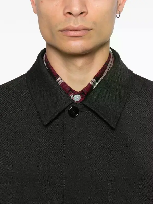 Gucci Wool Shirt Jacket